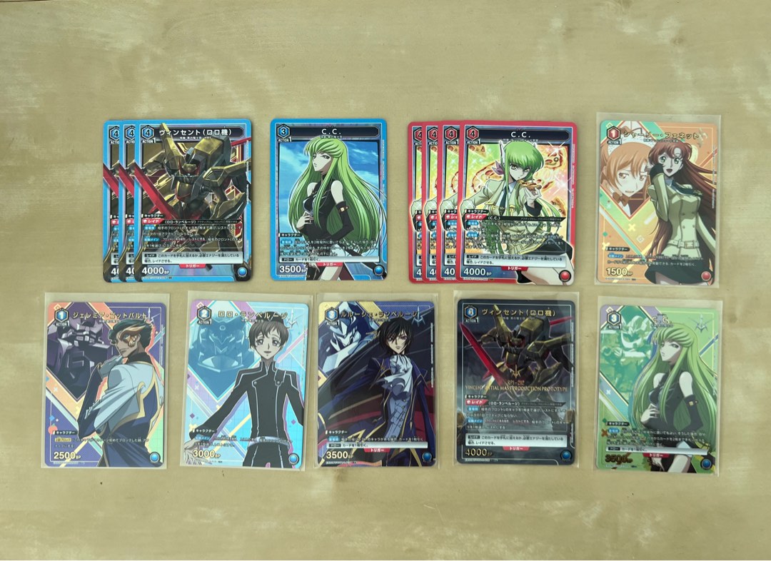 Union Arena Code Geass Vol 2, Hobbies & Toys, Toys & Games on Carousell