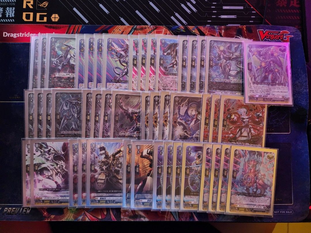 Vanguard D Messiah Stride Deck, Hobbies & Toys, Toys & Games on Carousell