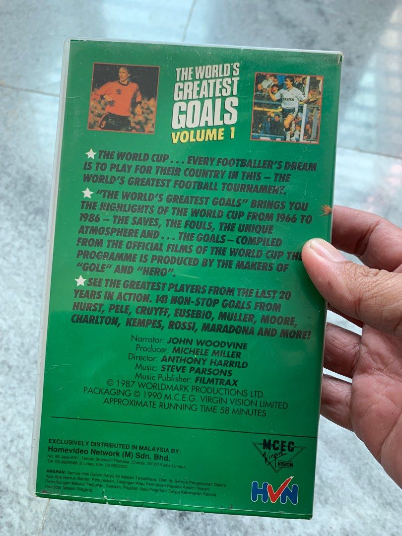Vhs world greatest goals, Hobbies & Toys, Music & Media, CDs & DVDs on ...