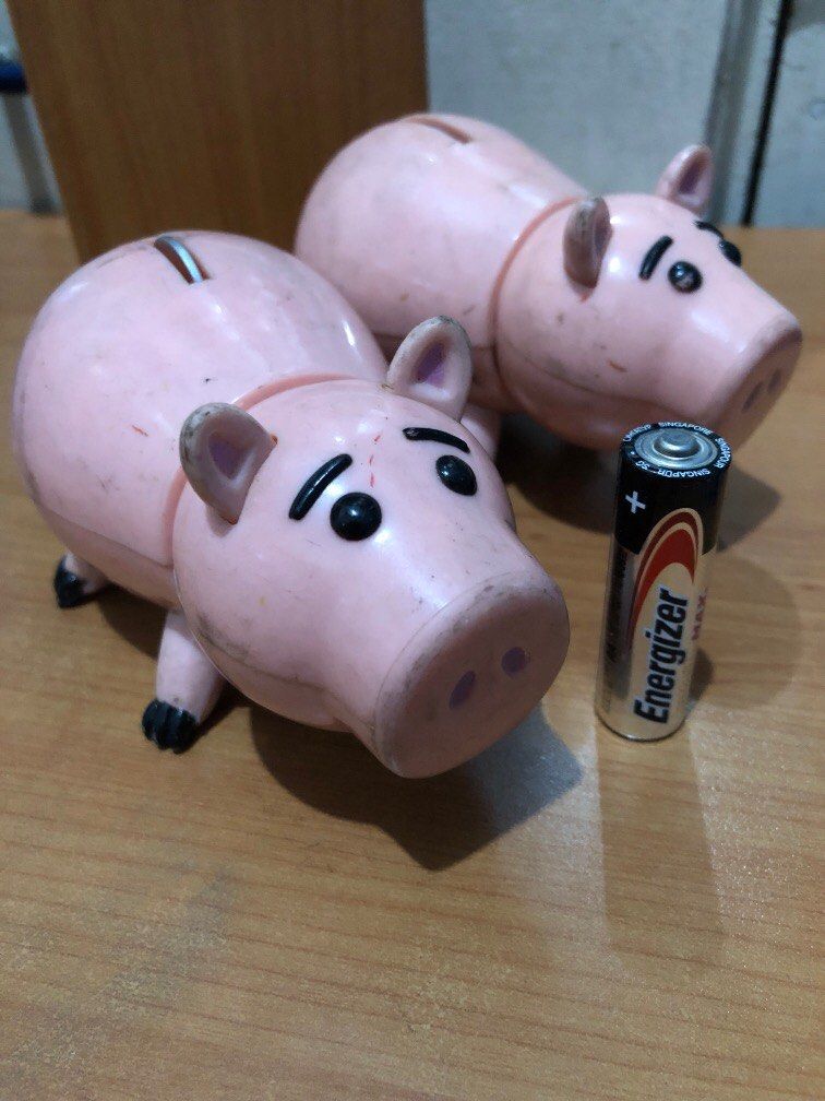 Vintage Disney Ham Toy Story Thinkway Set of 2, Hobbies & Toys, Toys ...