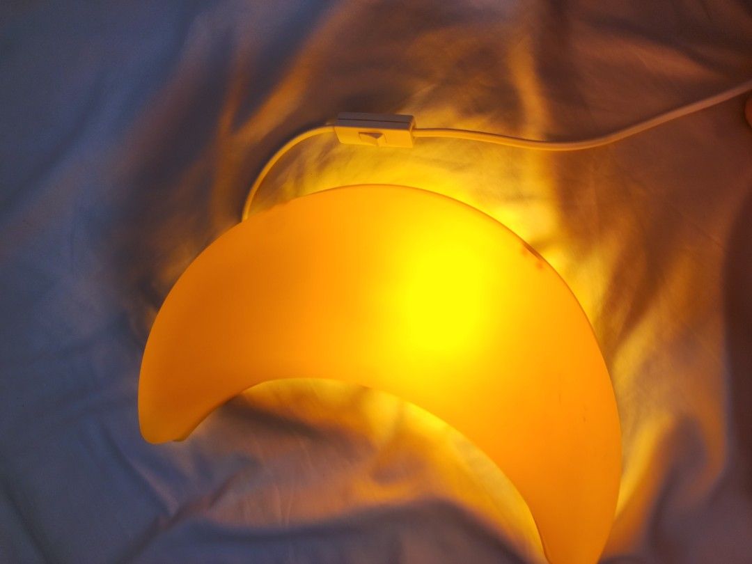 Vintage Ikea Moon wall lamp, Furniture & Home Living, Lighting & Fans ...