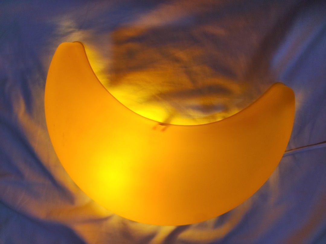 Vintage Ikea Moon wall lamp, Furniture & Home Living, Lighting & Fans ...