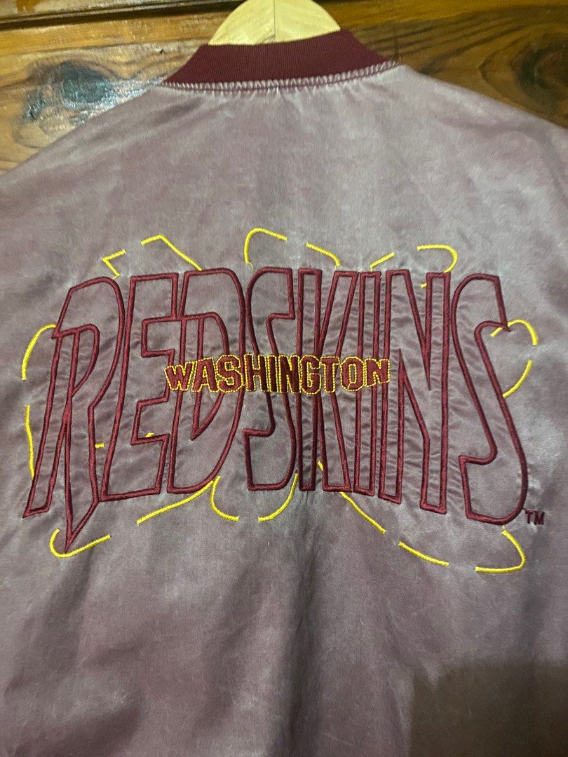 Vintage Washington Redskins Varsity Jacket, Men's Fashion, Tops & Sets ...