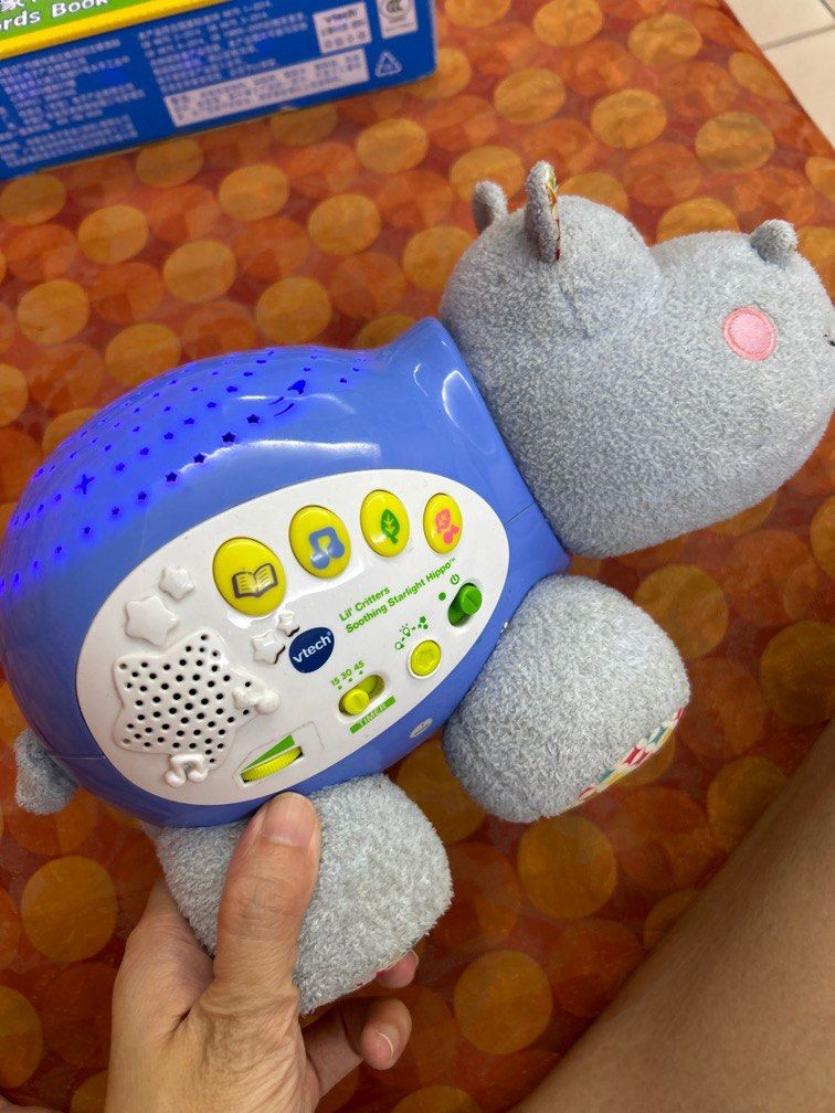 Vtech soothing hippo, Babies & Kids, Infant Playtime on Carousell