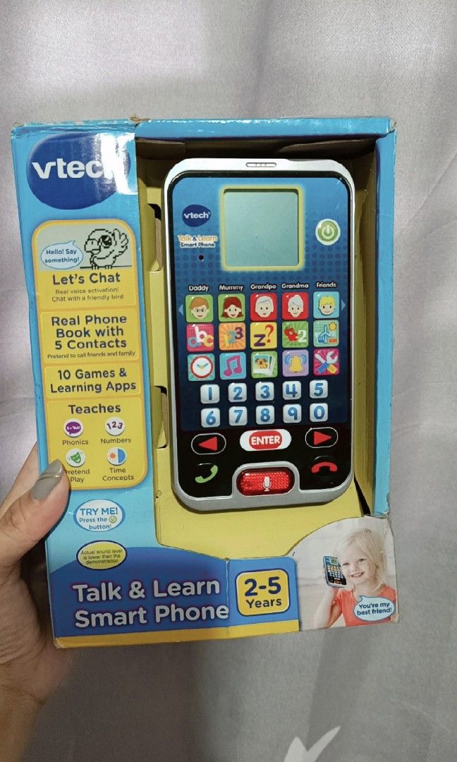 Vtech Talk and Learn Smart Phone, Hobbies & Toys, Toys & Games on Carousell
