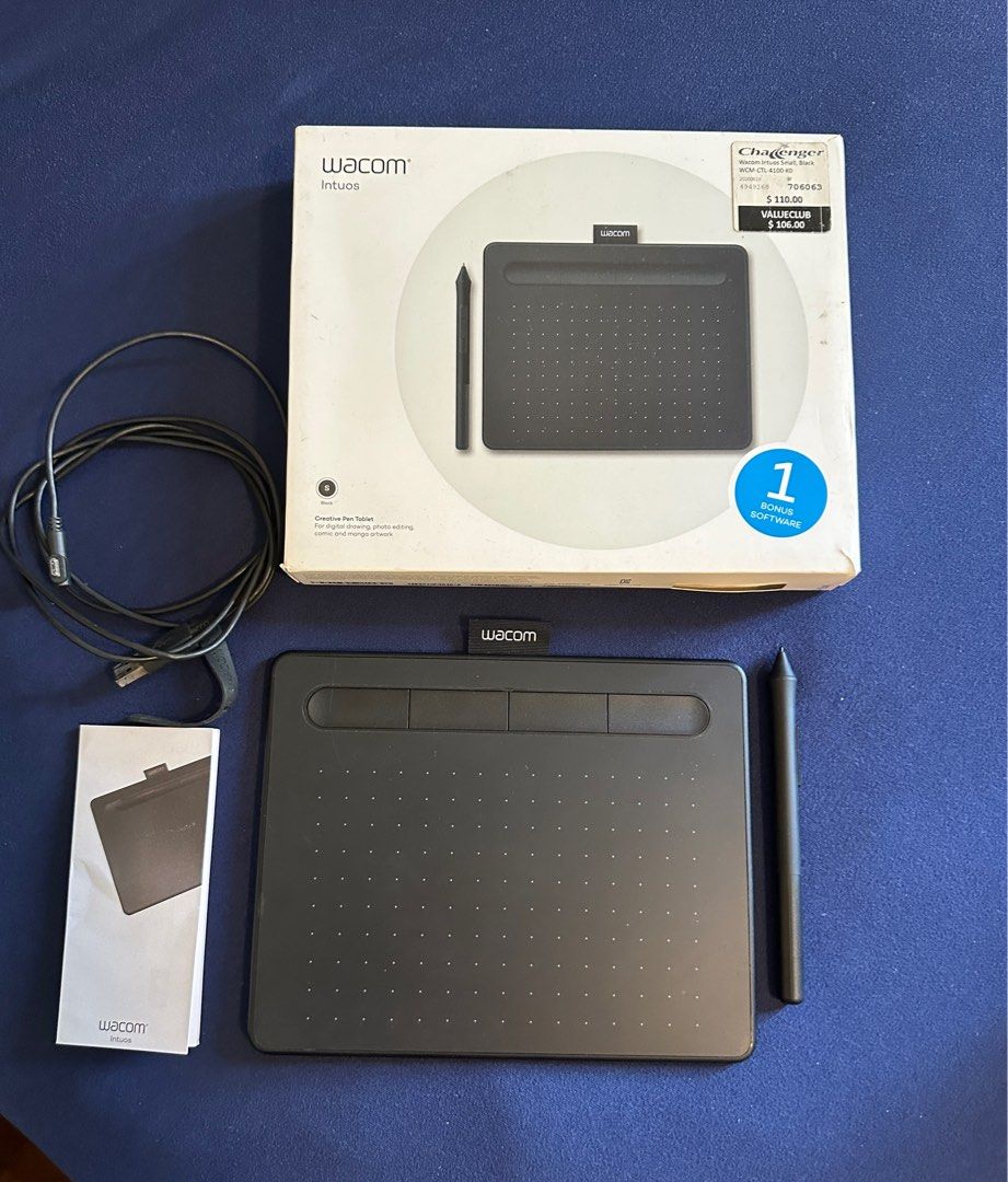 Wacom Intuos, digital sketch pad, CTL-4100, Computers & Tech, Parts ...