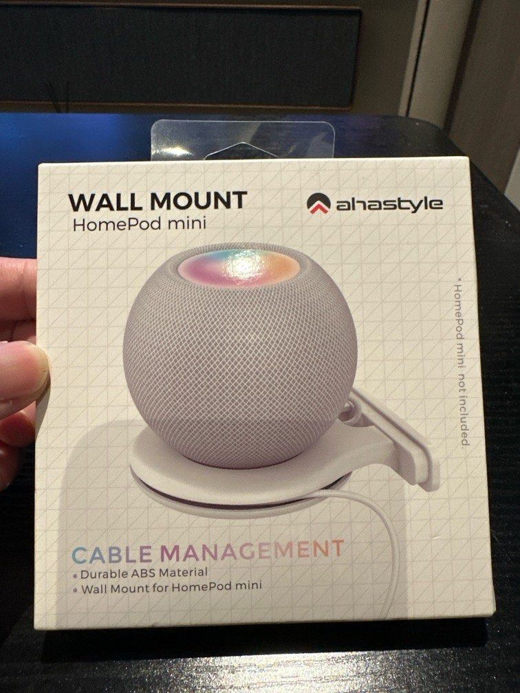 Wall mount HomePod mini holder, Mobile Phones & Gadgets, Other Gadgets ...