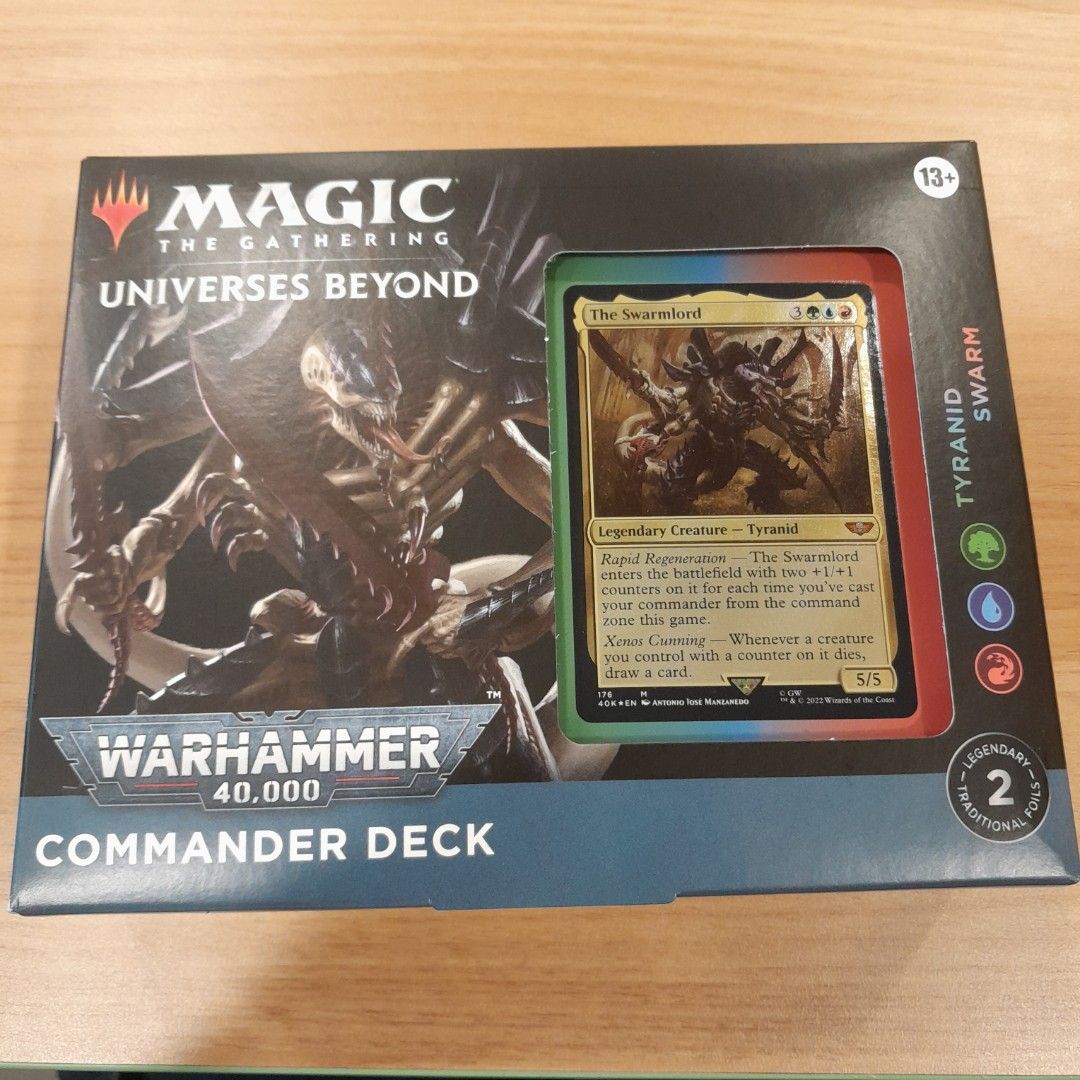 Warhammer 40k 40000 Tyranid Swarm Commander Precon Sealed MTG, Hobbies ...