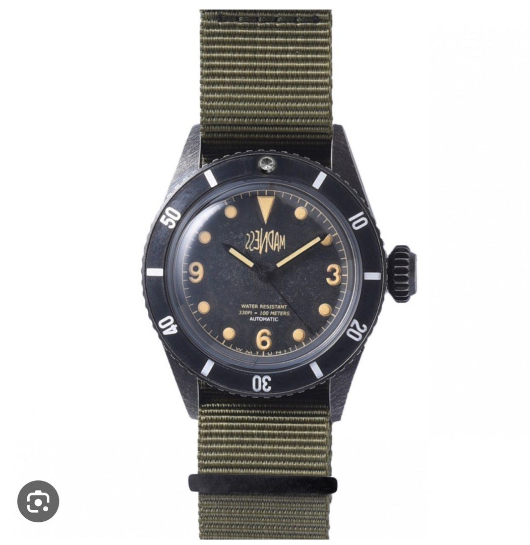 WMT X MADNESS sea diver, Luxury, Watches on Carousell