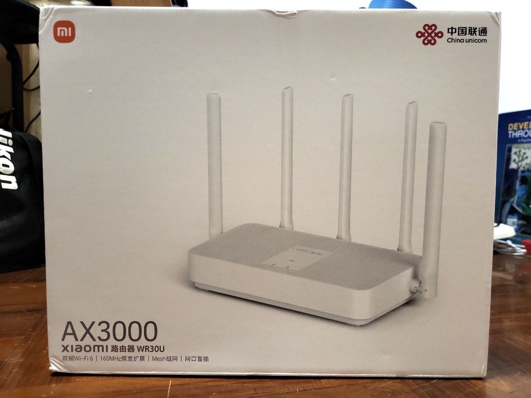 小米WR30U AX3000路由器 （Xiaomi WR30U WIFI6 router), 電腦＆科技, 電腦周邊及配件, Wifi及上網相關產品 - Carousell