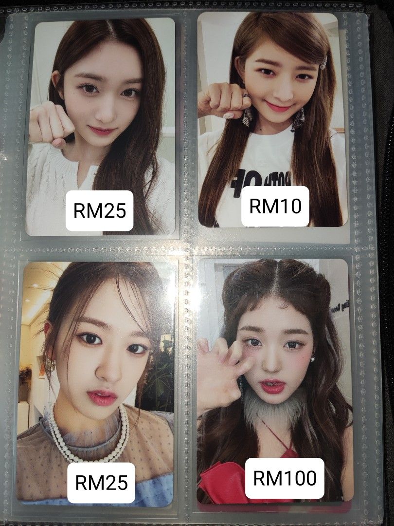 WTS IVE LEESEO WONYOUNG YUJIN REI PHOTOCARDS, Hobbies & Toys, Collectibles & Memorabilia, K-Wave ...