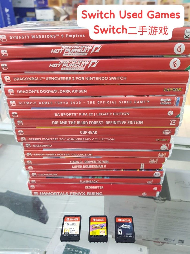 Wts Nintendo Switch Used Games Start From Rm50 To Above!!!, Video ...