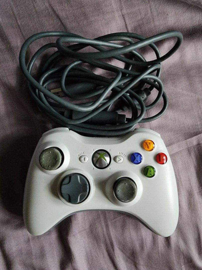 Xbox 360 Wired Controller, Video Gaming, Gaming Accessories ...