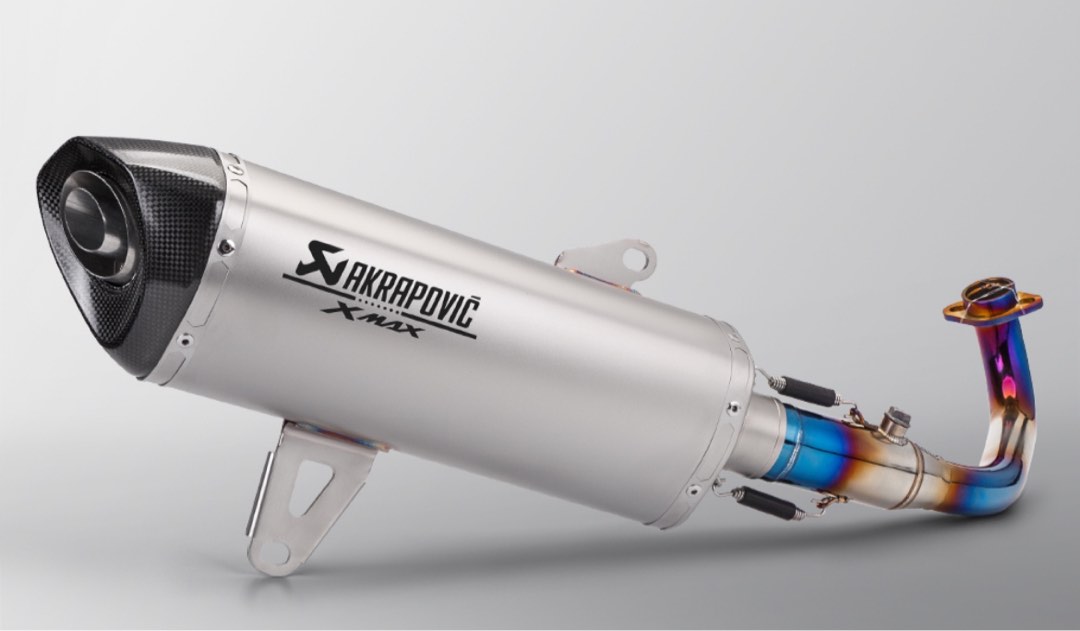 XMAX 300 Akrapovic Exhaust, Motorcycles, Motorcycle Accessories on ...