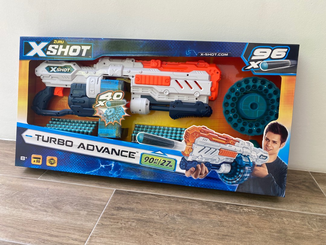 X-Shot Excel Turbo Advance 96 Darts, Hobbies & Toys, Toys & Games on ...