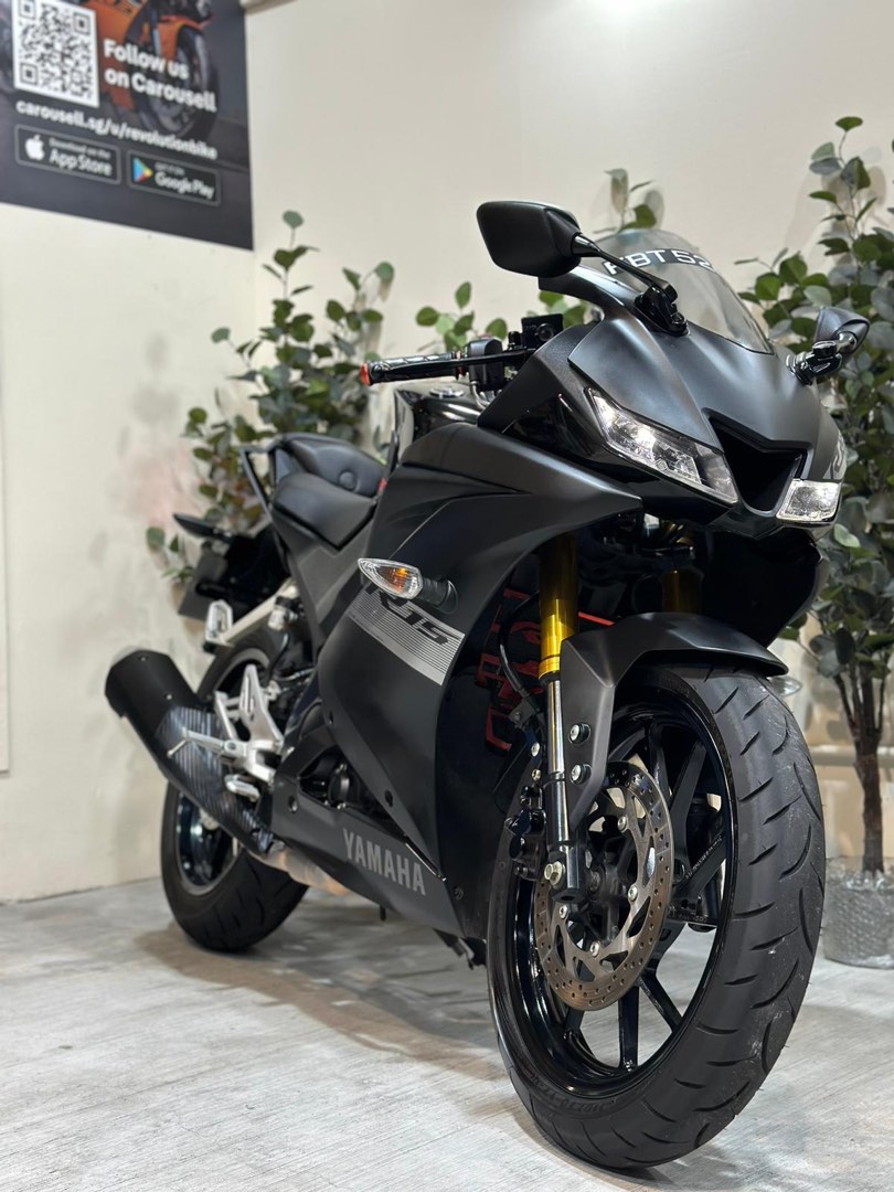 Yamaha R155 (V4), Motorcycles, Motorcycles for Sale, Class 2B on Carousell