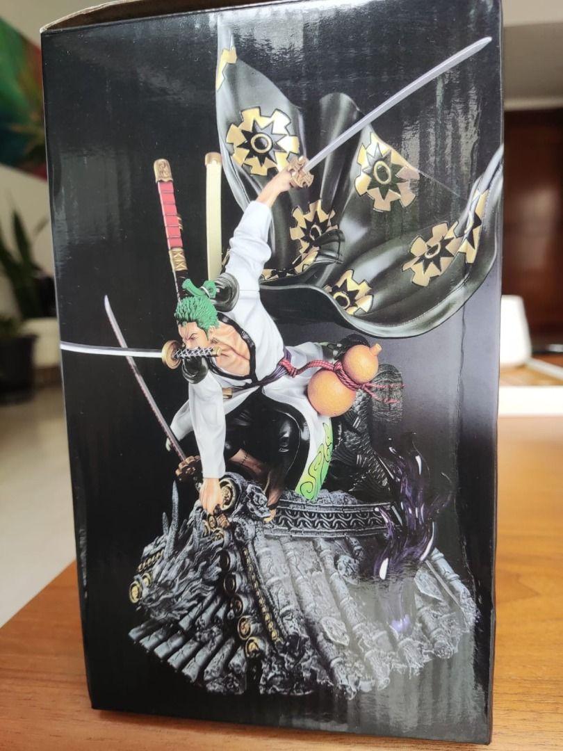 Zoro one piece anime figurine, Hobbies & Toys, Memorabilia ...