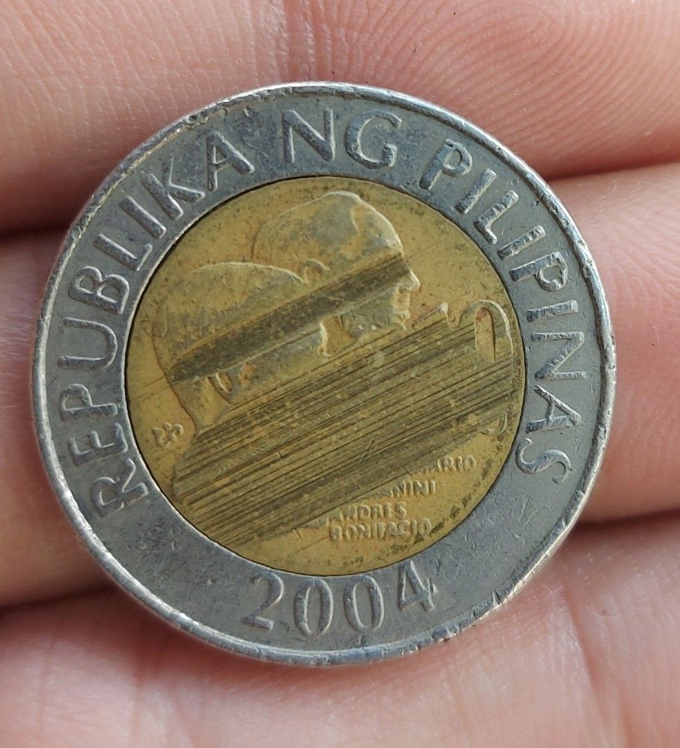 10 Piso BSP Series Error Coin, Hobbies & Toys, Memorabilia ...