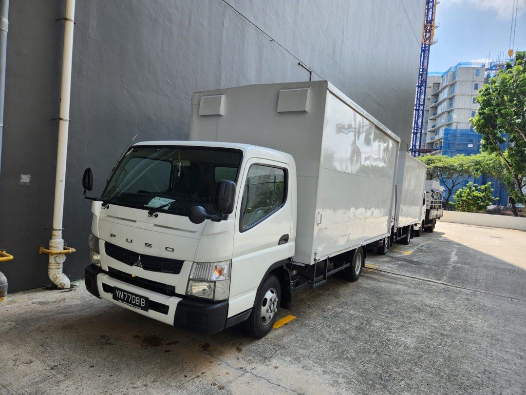 14ft Fuso boxed lorry for rent, Cars, Commercial Vehicles, Rentals on ...