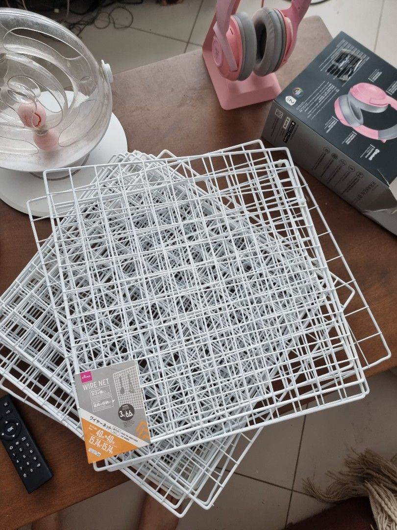 X15 units daiso official wire net (brand new), Furniture & Home Living ...