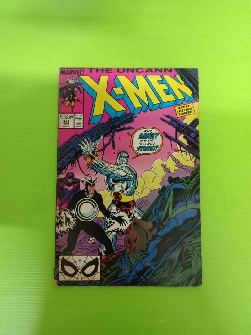 1st Jim Lee artwork on Xmen titles ( The Uncanny X-Men #248 ) Jim Lee ...