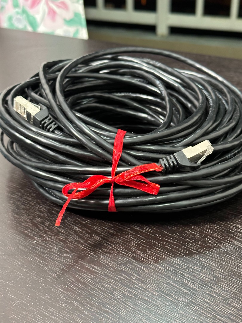 *20M* 1000mbps Cat6 Lan Cable RJ45 Cable Network Cable Gigabit Ethernet ...