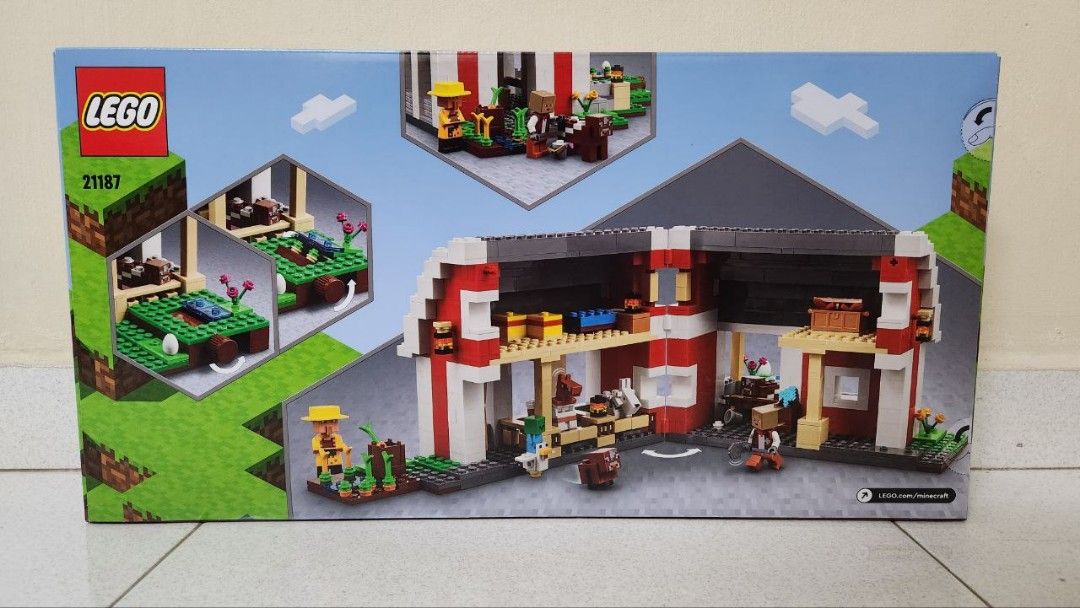 21187 LEGO Minecraft The Red Barn, Hobbies & Toys, Toys & Games on ...