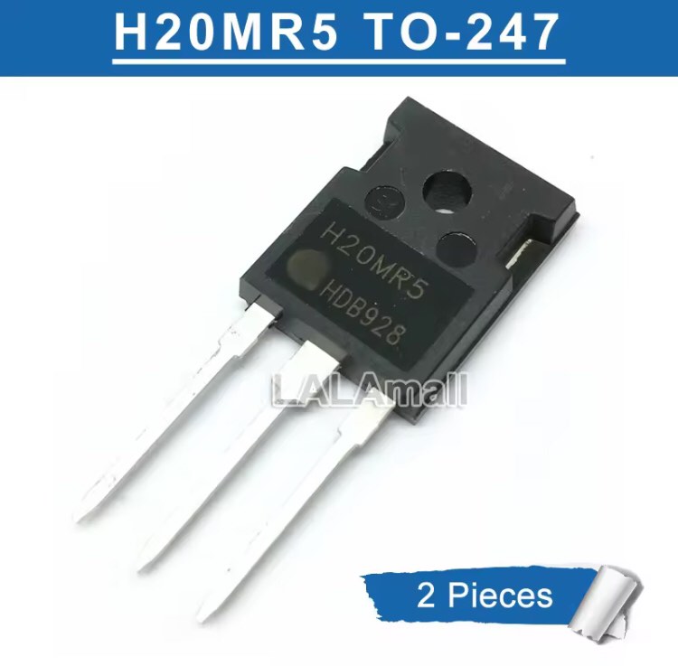 2pcs H20MR5 TO-247 IHW20N120R5 TO247 20A/1200V High Power IGBT ...