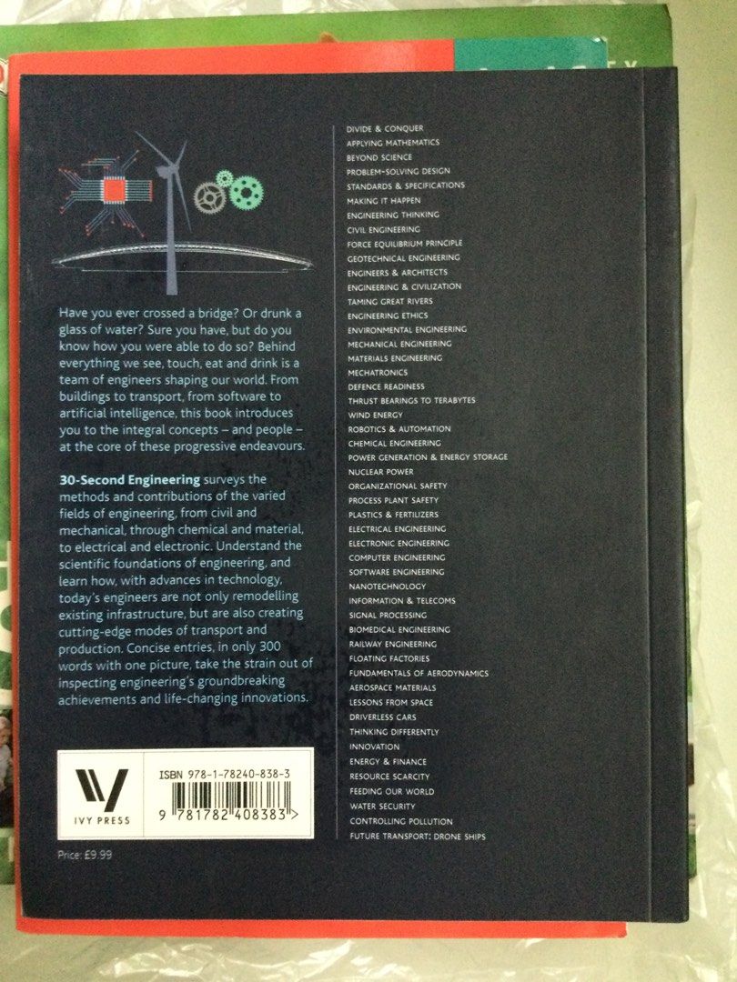 30 second engineering, Hobbies & Toys, Books & Magazines, Fiction & Non-Fiction on Carousell