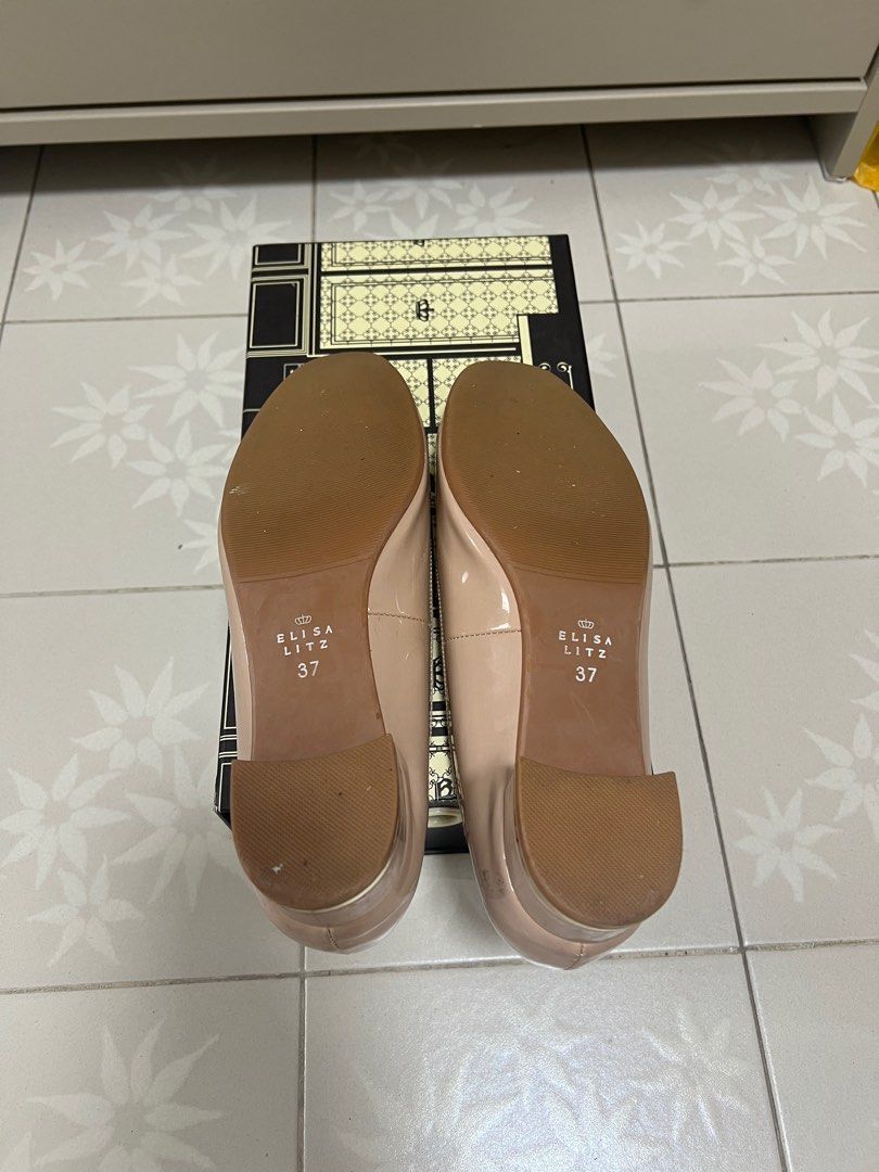37 Pink Elisa Litz Short Pumps, Women's Fashion, Footwear, Heels on ...