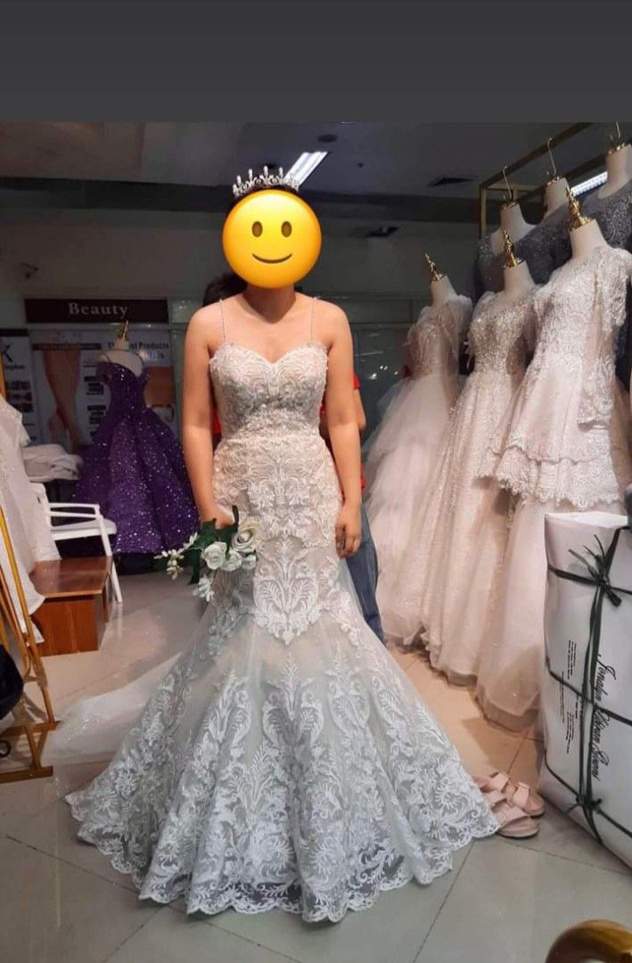 3-way wedding gown (serpentine), Women's Fashion, Dresses & Sets ...