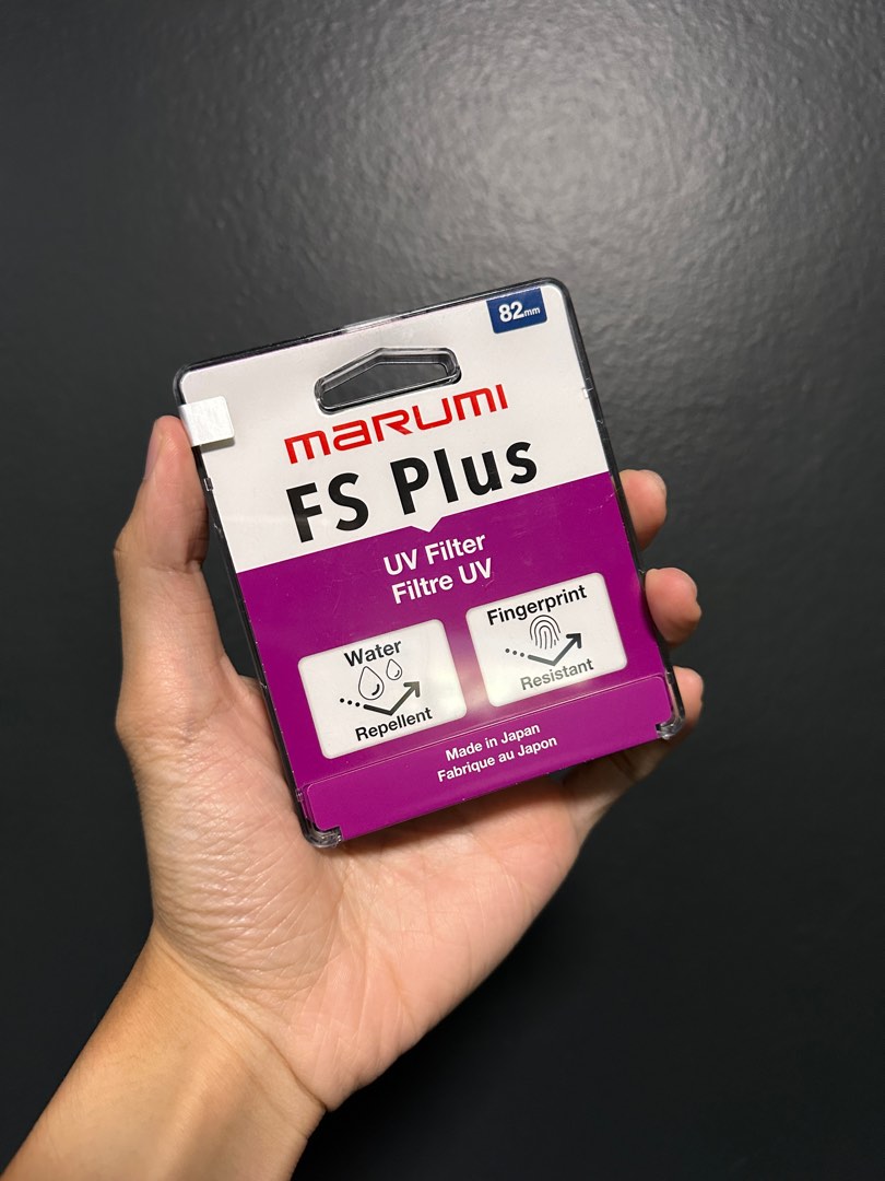 82mm Marumi UV FS PLUS, Photography, Photography Accessories, Other ...