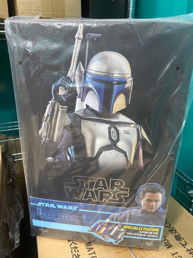 全手 hot toys MMS589 Jango fett, 興趣及遊戲, 玩具 & 遊戲類 - Carousell
