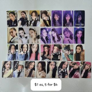[ WTS ] Newjeans Hanni Yzy offline fansign pc new jeans minji danielle ...