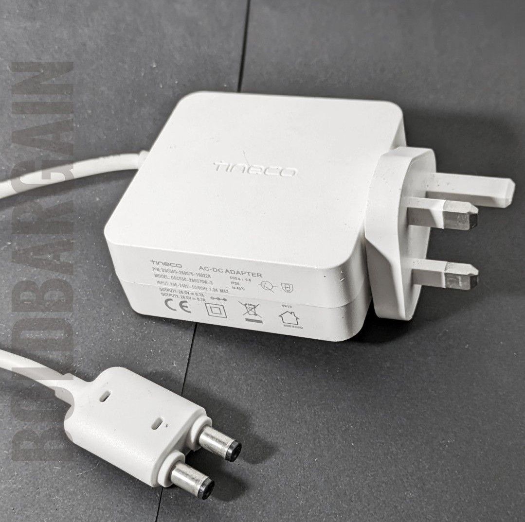 A2) Tineco charger, Computers & Tech, Parts & Accessories, Chargers on ...