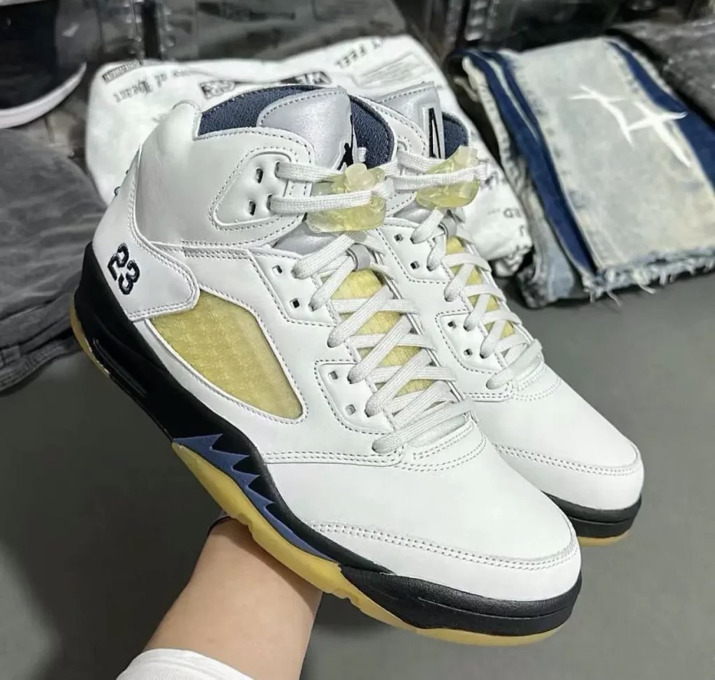 A Ma Maniére x Air Jordan 5 Dawn, Women's Fashion, Footwear, Sneakers ...