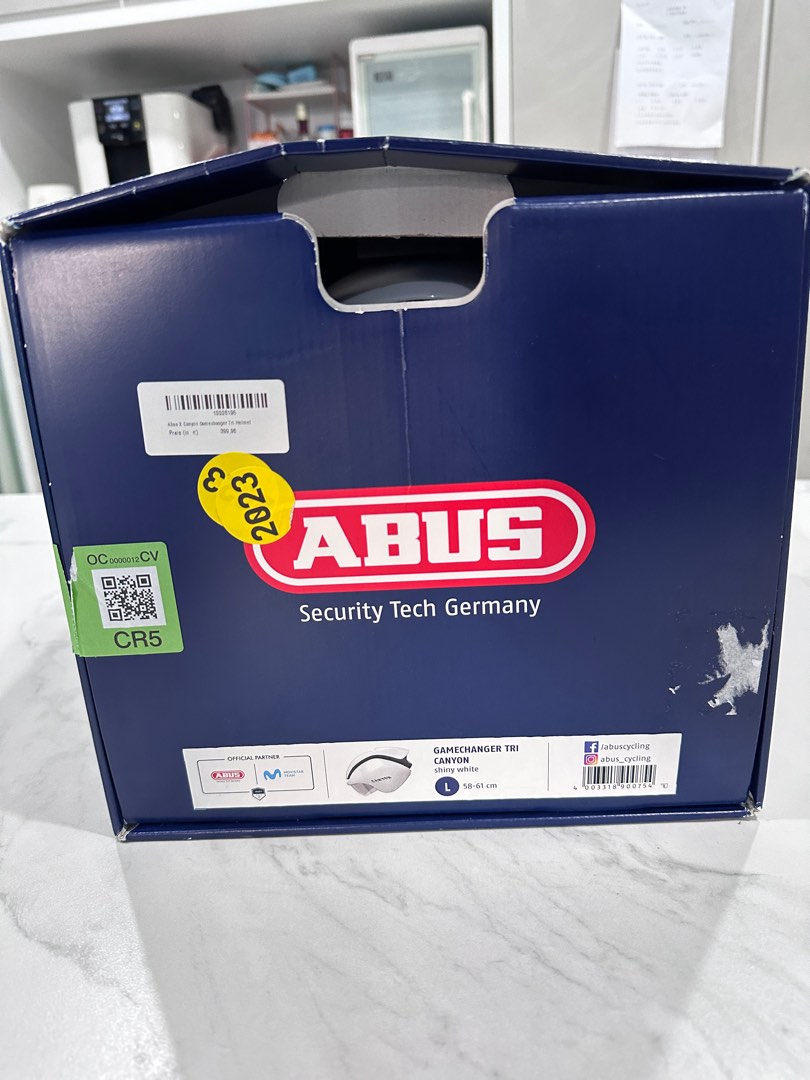 Abus Canyon Gamechanger Tri Helmet, Sports Equipment, Bicycles & Parts ...