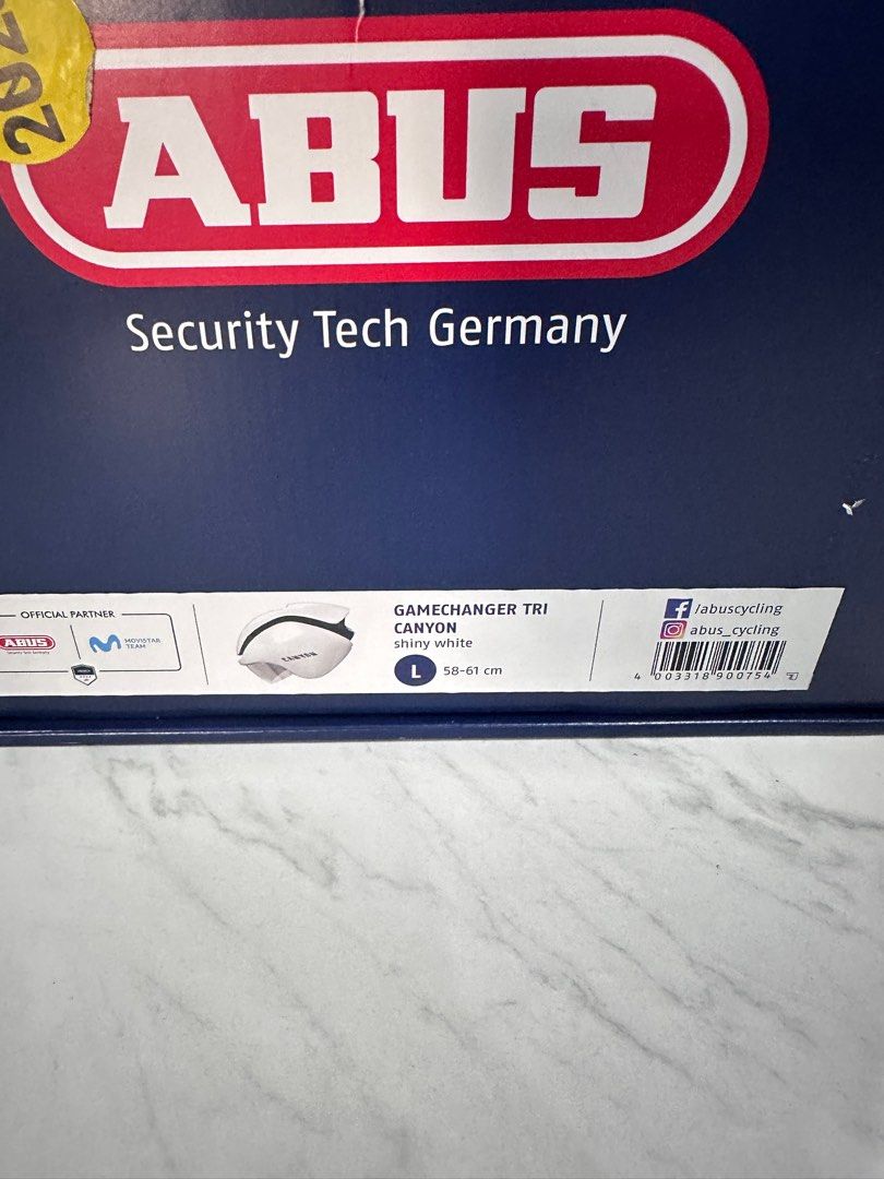 Abus Canyon Gamechanger Tri Helmet, Sports Equipment, Bicycles & Parts ...