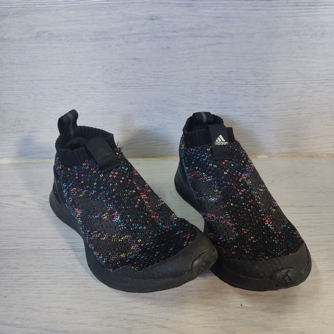 Adidas Rapidrun Laceless Knit for kids, Babies & Kids, Babies & Kids ...