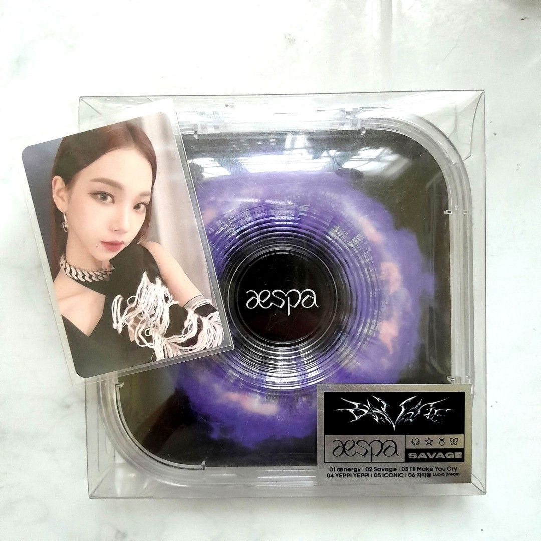 aespa album POS version with karina pc, Hobbies & Toys, Memorabilia ...