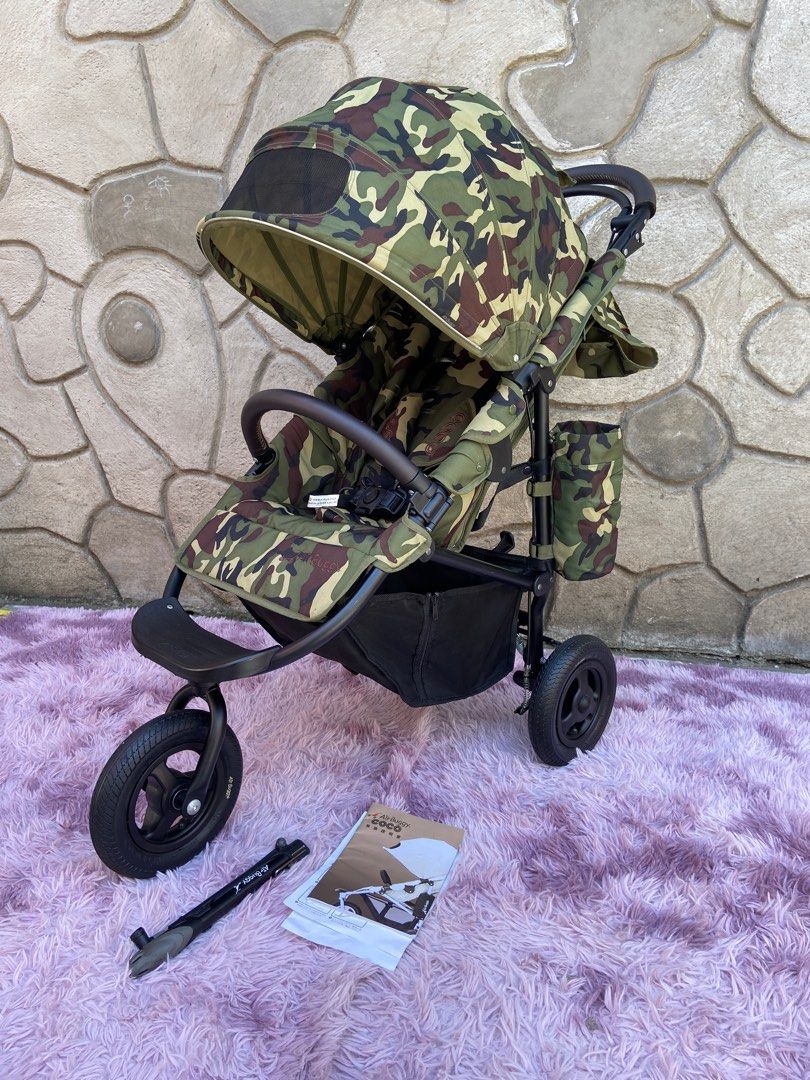 Air Buggy coco Brake Jogger Stroller Safari limited edition, Babies ...