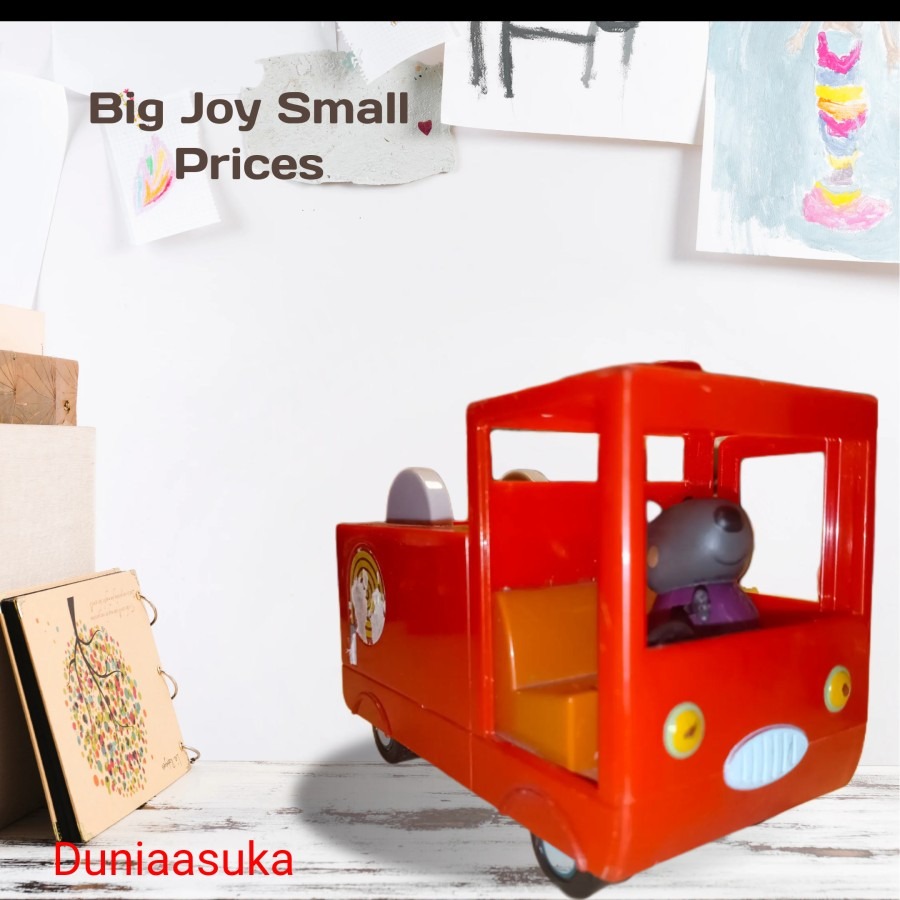 aksesoris Peppa pig fire engine mobil pemadam ori, Toys & Collectibles ...
