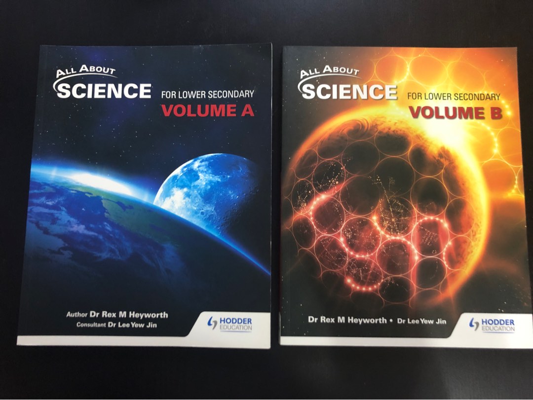 ALL ABOUT SCIENCE: Lower Secondary Science Textbooks Volume A and B ...