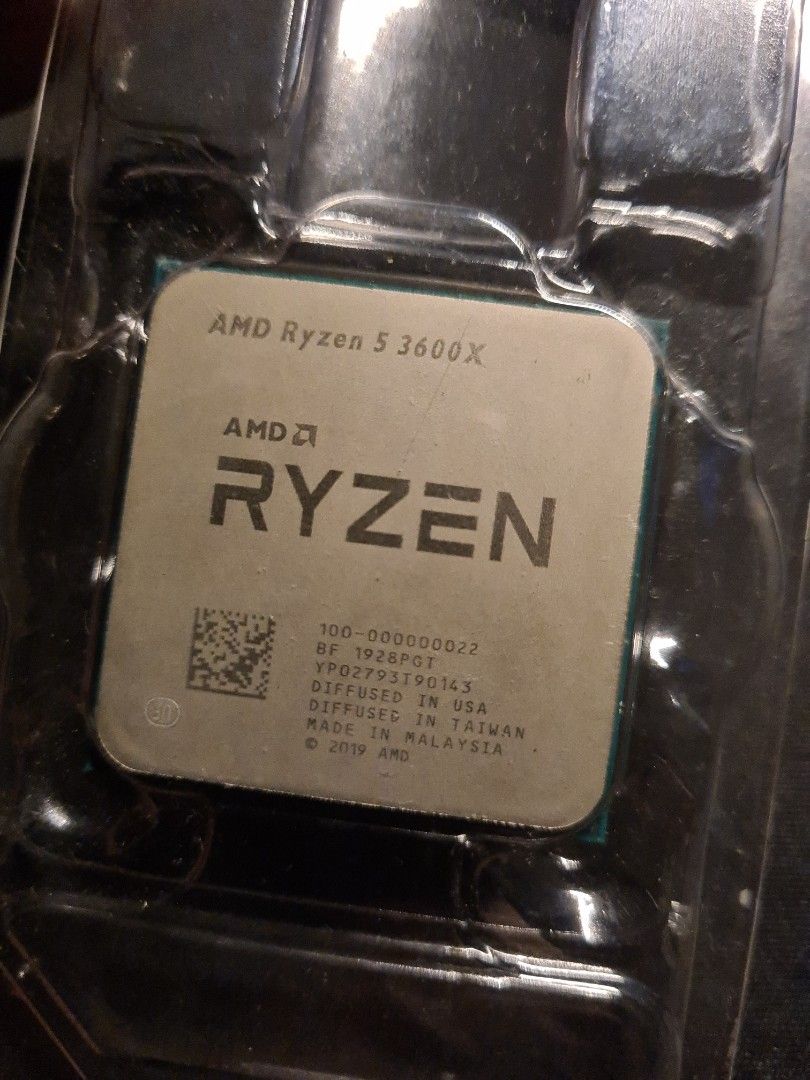 AMD Ryzen 5 3600X CPU Processor (max 4.4Ghz), Computers & Tech, Parts ...