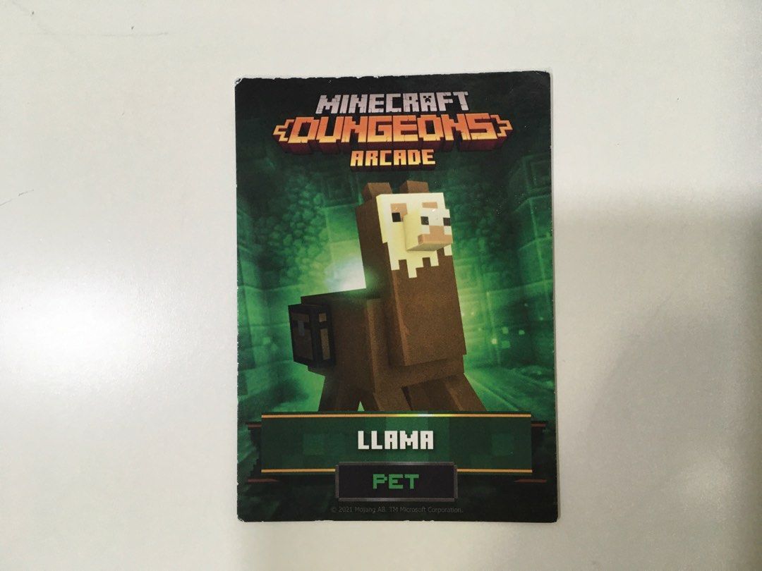 Arcade Minecraft Dungeon Cards (Pets), Hobbies & Toys, Toys & Games on ...