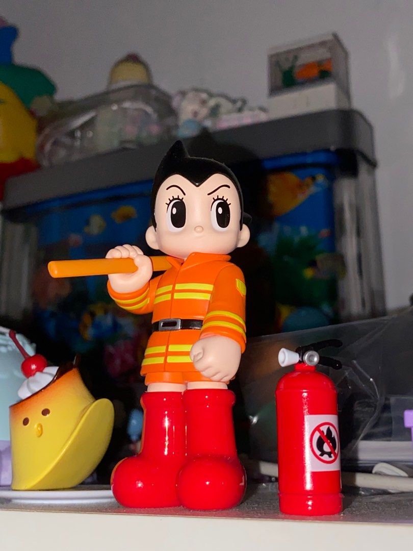 Astro Boy Popmart Chef and Fireman, Hobbies & Toys, Toys & Games on ...