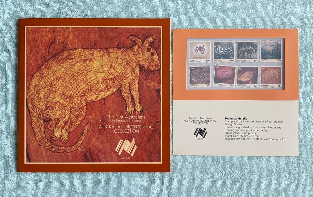 Australian Bicentennial Collection Heritage In Stamps, Hobbies & Toys ...