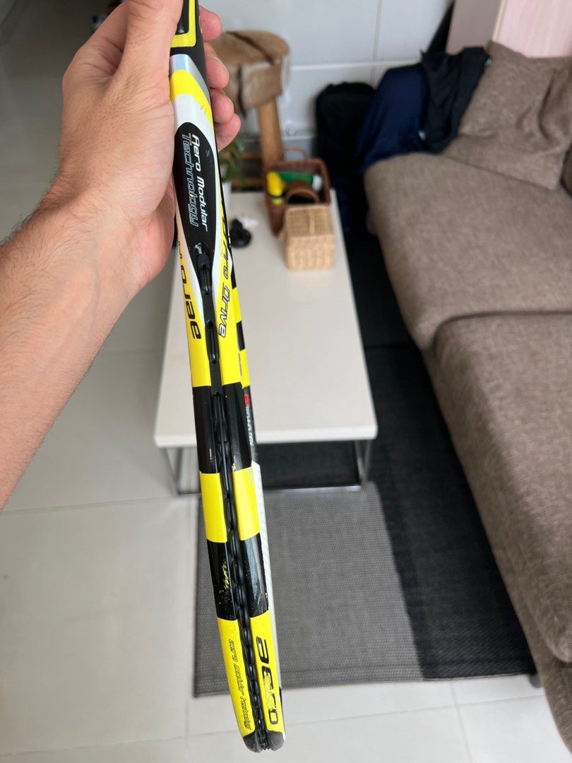 Tennis racket Babolat Aero pro drive 300g, 1/4, grip yonex, string ...