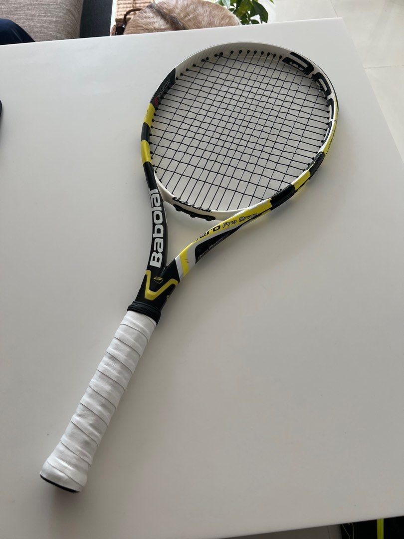 Tennis racket Babolat Aero pro drive 300g, 1/4, grip yonex, string ...