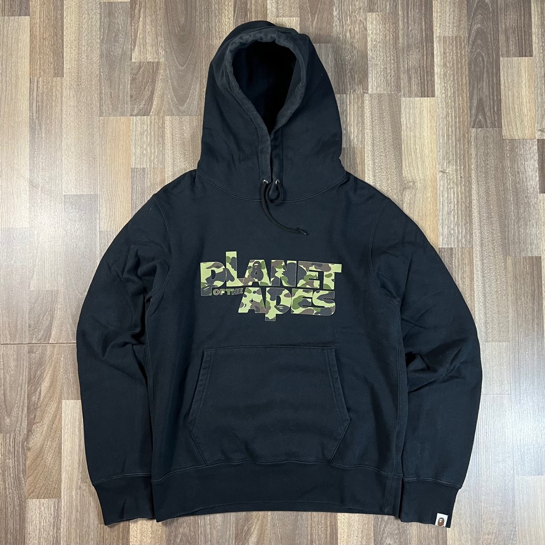 Bape a bathing ape planet of the apes (authentic), Men's Fashion, Tops ...